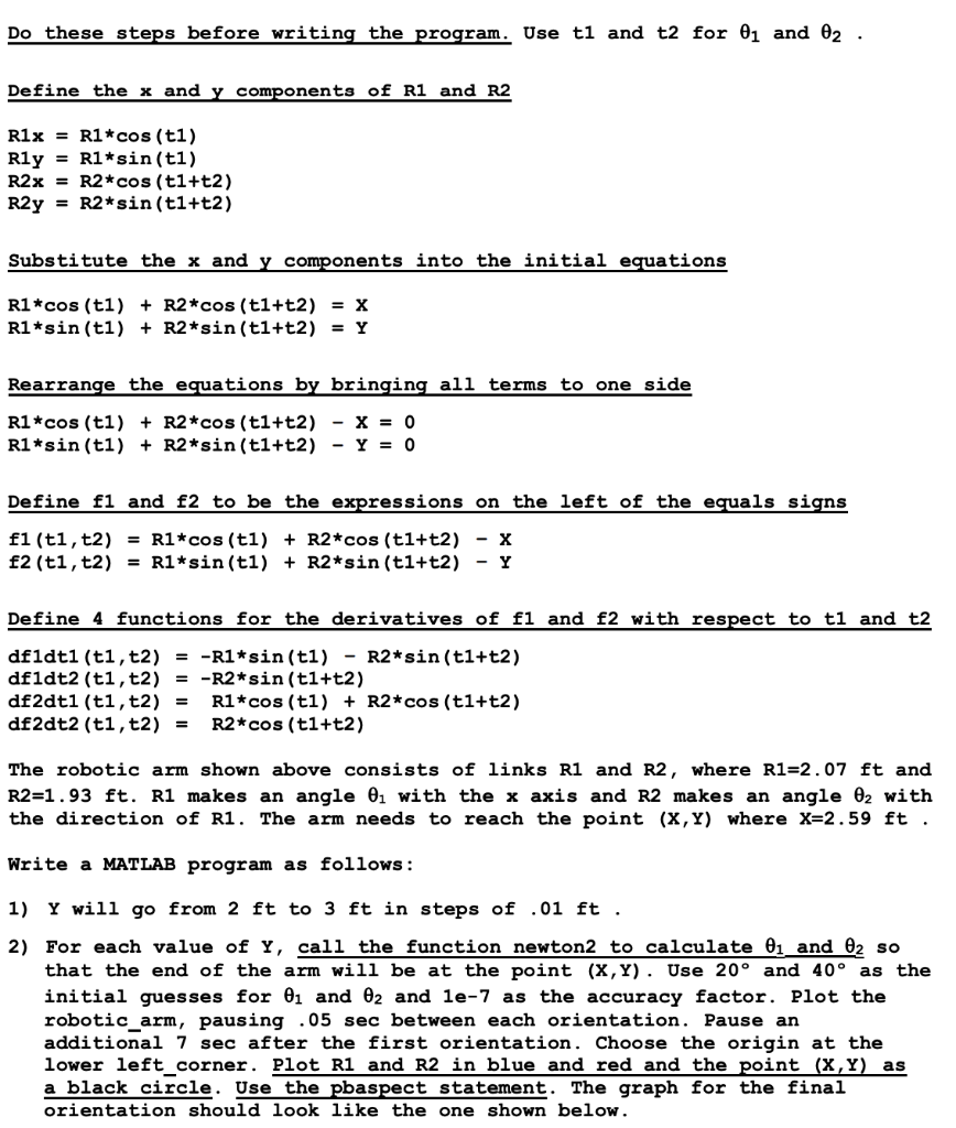 I have attached an example problem and code for the | Chegg.com