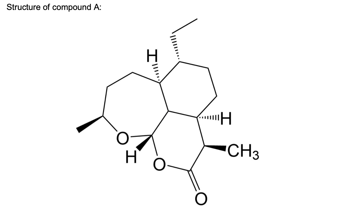Solved An initial strategy on how to break compound A into | Chegg.com