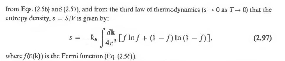 2. Thermodynamics of the Free and Independent | Chegg.com