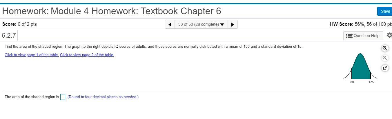 Solved Homework Module 4 Homework Textbook Chapter 6 Save