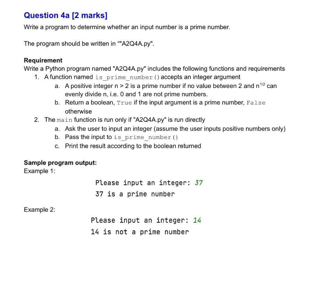Solved Write a program to determine whether an input number | Chegg.com