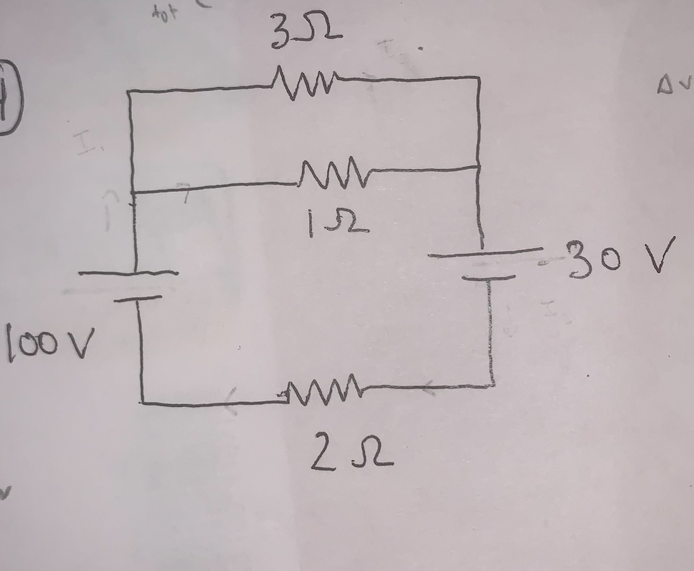 Solved 1) Draw the direction of the current & label it as | Chegg.com