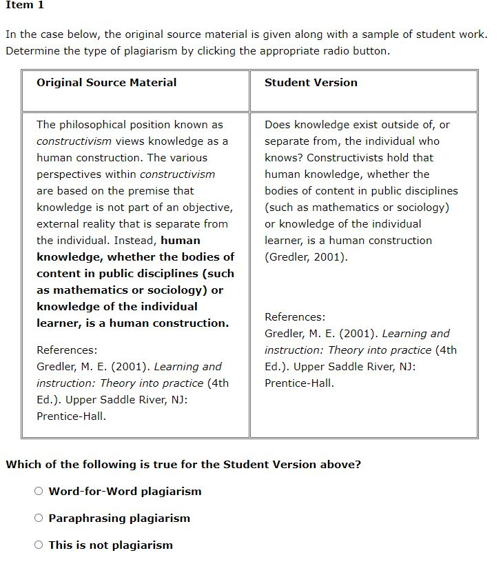 Solved Item 1 In the case below, the original source | Chegg.com