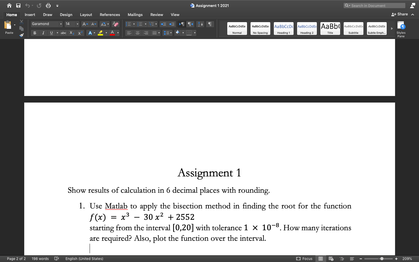Solved ( numerical methods ) ( use Matlab ) Show results of | Chegg.com