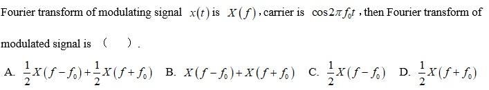 Solved Fourier transform of modulating signal x(t) is x(ſ). | Chegg.com
