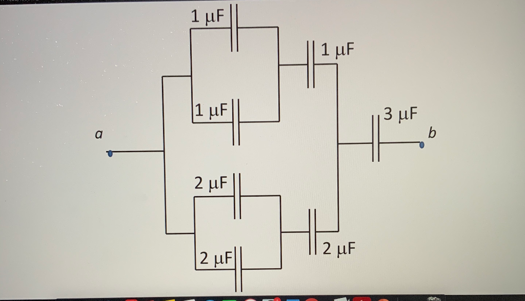 Solved 1 uF 1 uF Taur ) 빠 3 uF a b 2 uf H. 2 uF | 2 uF| 2 | Chegg.com