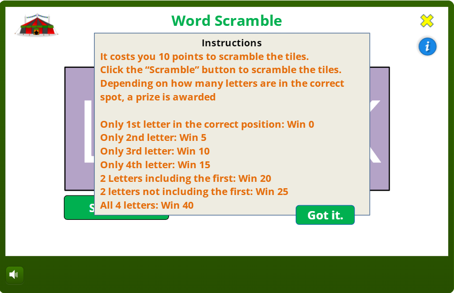 Play the following games in the Games Fair: Three | Chegg.com