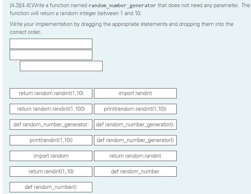 Solved [4.3][4.4]Write a function named | Chegg.com