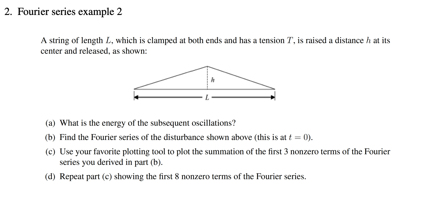 Solved fourier series example 2Fourier series example 2A | Chegg.com