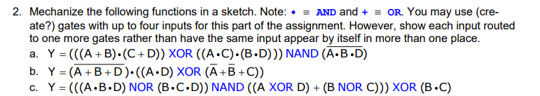 Solved 2. Mechanize the following functions in a sketch. | Chegg.com