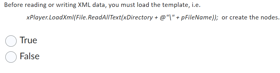 Solved Before reading or writing XML data, you must load | Chegg.com