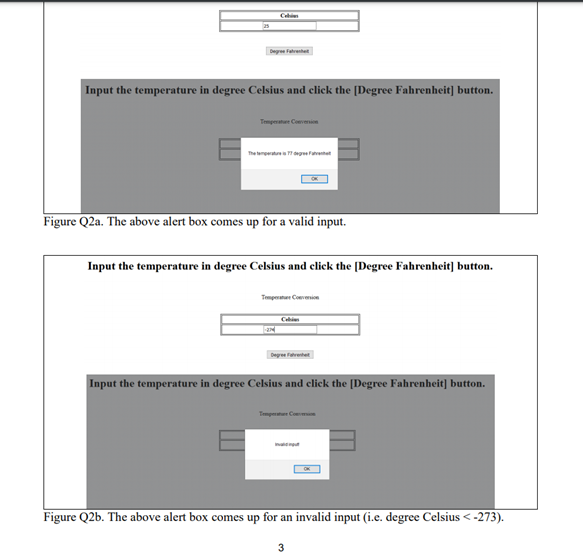 Solved Question 2: Celsius to Fahrenheit Converter (10 | Chegg.com