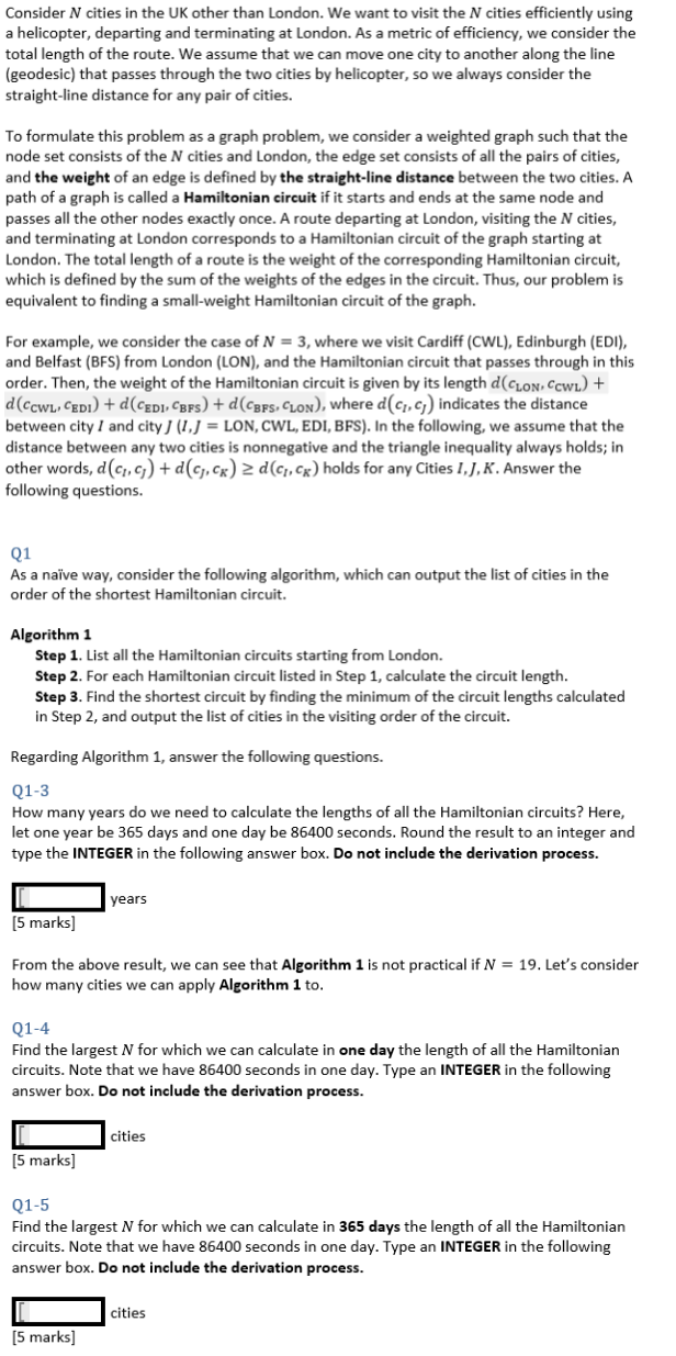 Solved How do I answer Q1-3, Q1-4, and Q1-5 with an | Chegg.com