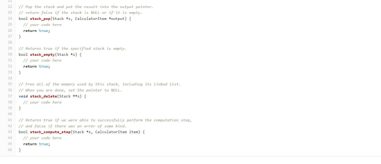 Solved stack_calculator.c 1.2 KB Edit Web IDE Replace Delete | Chegg.com