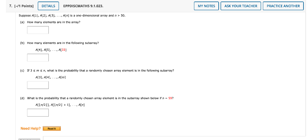 Solved Suppose A[1], A[2], A[3], , A[n] is a | Chegg.com
