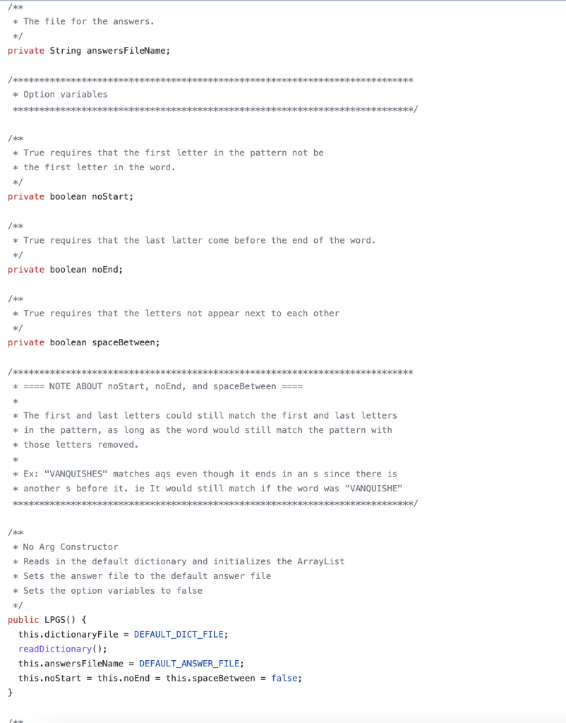 Solved Java need help making test file: Only things Needed | Chegg.com