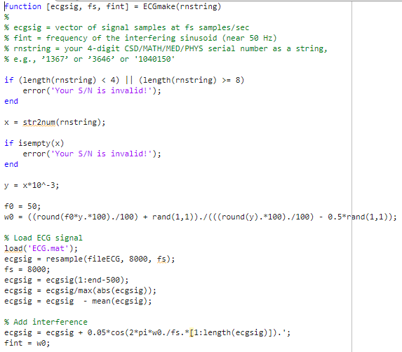 Solved [MATLAB] In this problem you are going to use a notch | Chegg.com