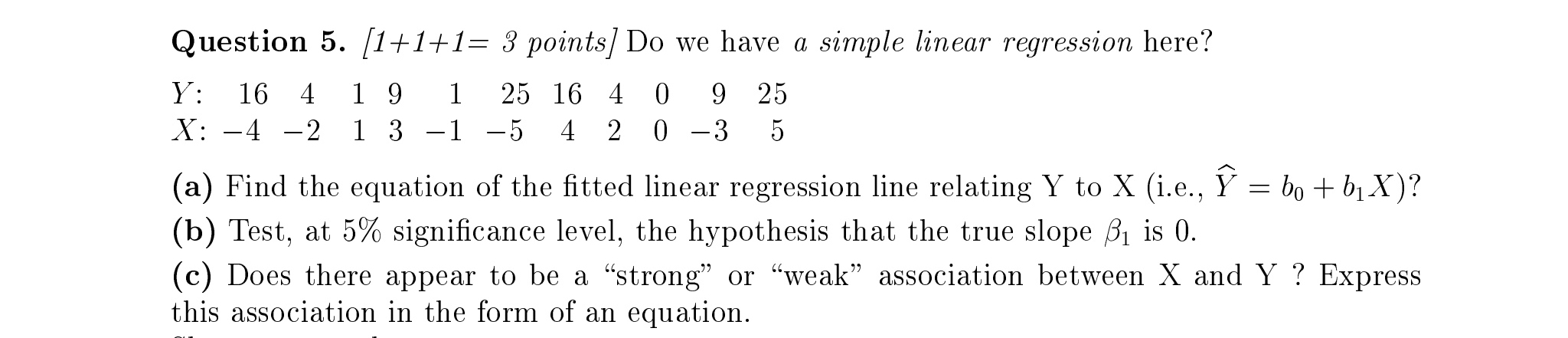Solved Question 5 111 3 Points Do We Have A Simple 