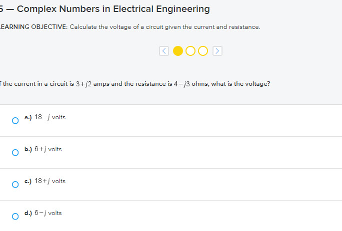 Solved 5- Complex Numbers in Electrical Engineering LEARNING | Chegg.com