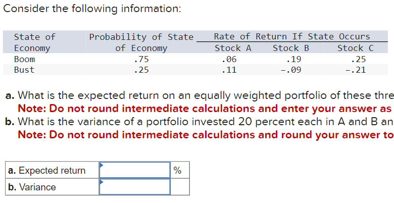 Solved Consider the following information:a. ﻿What is the | Chegg.com
