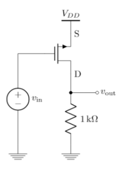 Solved (1) what's the meaning of this kinds of arrow in nMOS | Chegg.com