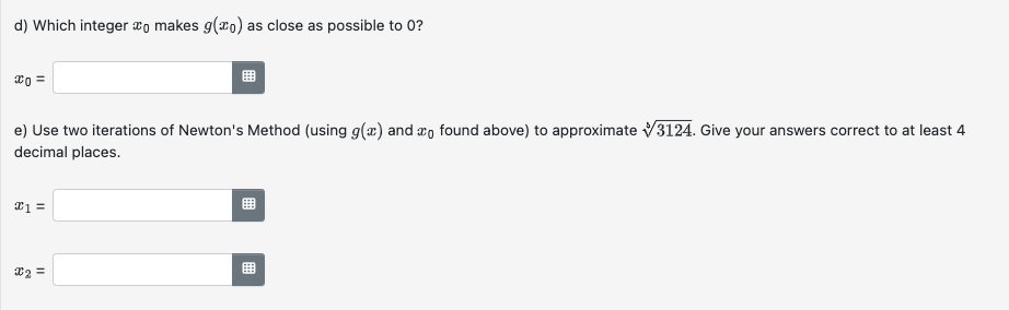 Solved A To Use The Linear Approximation