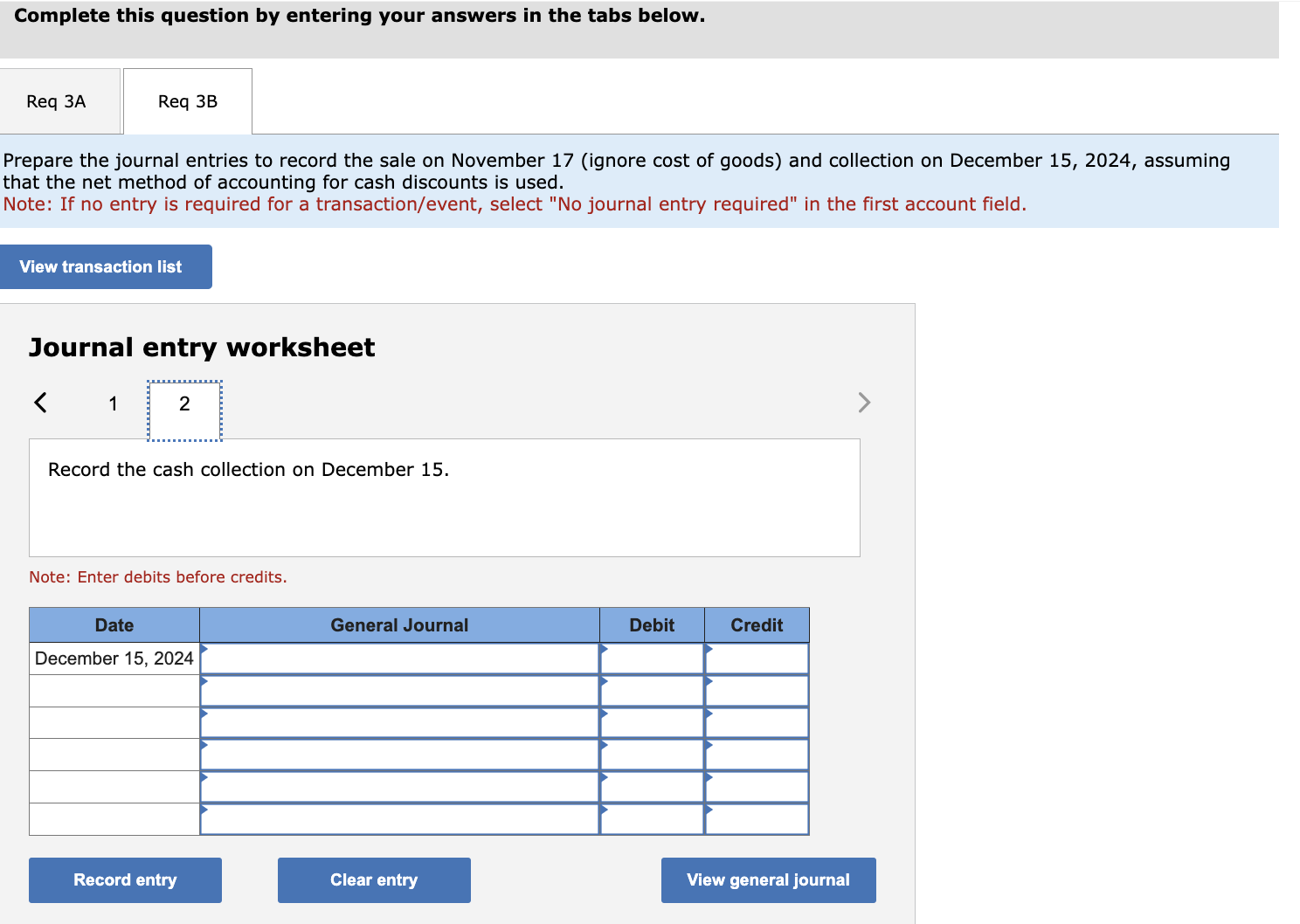 Solved Required information Exercise 7-5 (Algo) Trade and | Chegg.com