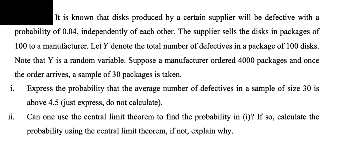 Solved It is known that disks produced by a certain supplier | Chegg.com