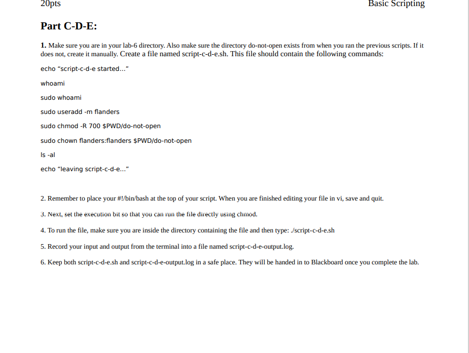 Solved Unix terminal stuff, I need the text output of the | Chegg.com