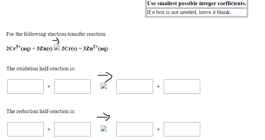 Solved Use smallest possible integer coefficients. If a box | Chegg.com