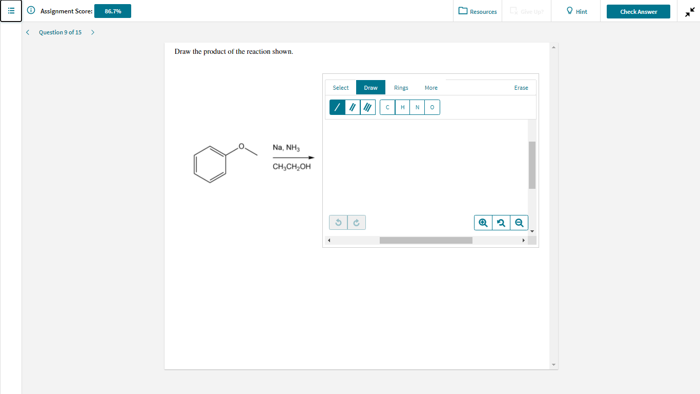 Solved Assignment Score: 86.79% Resources Give Up Hint Check | Chegg.com