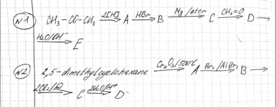 Solved 1) write the mechanism of the reaction of toluene | Chegg.com