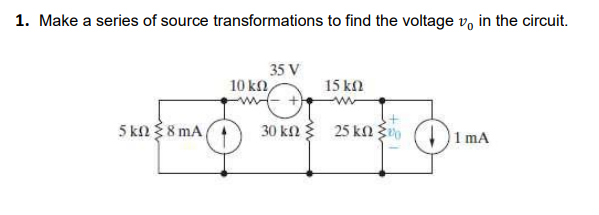 Solved Make a series of source transformations to find the | Chegg.com