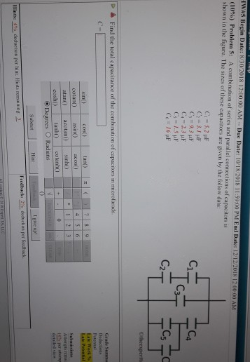 Solved 00:00 AM of series and parallel connections of | Chegg.com