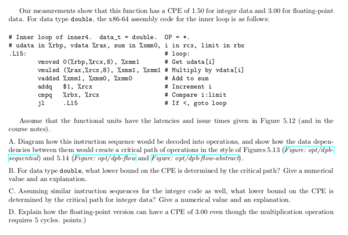 PLEASE HELP! Computer Systems class. Please answer | Chegg.com