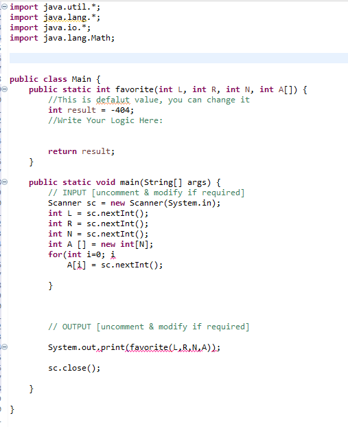 Solved Please help me write the code in Java 1.8. Write | Chegg.com