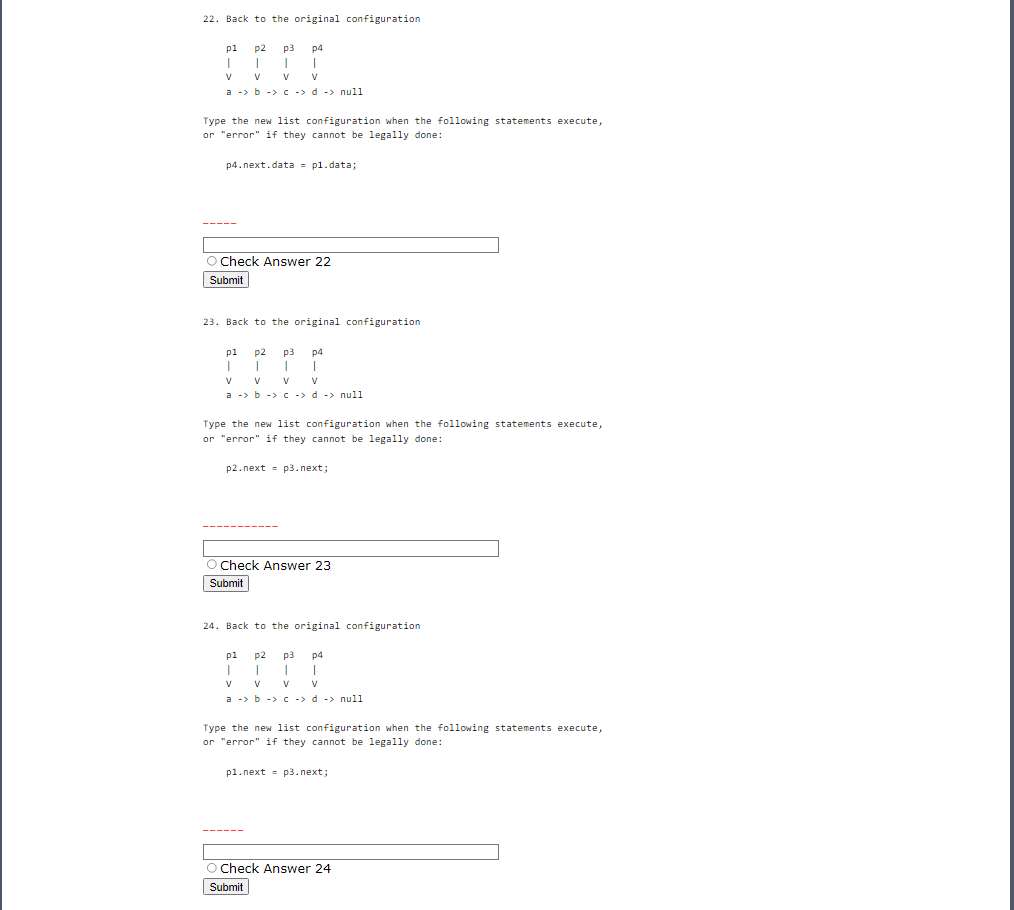 Solved 19. Back to the original configuration Type the new | Chegg.com