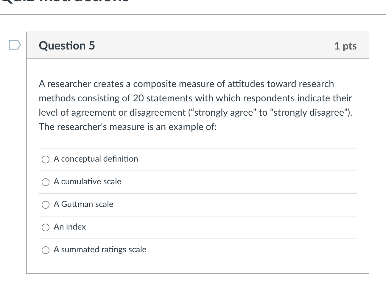 Solved Question 5 1 pts A researcher creates a composite | Chegg.com