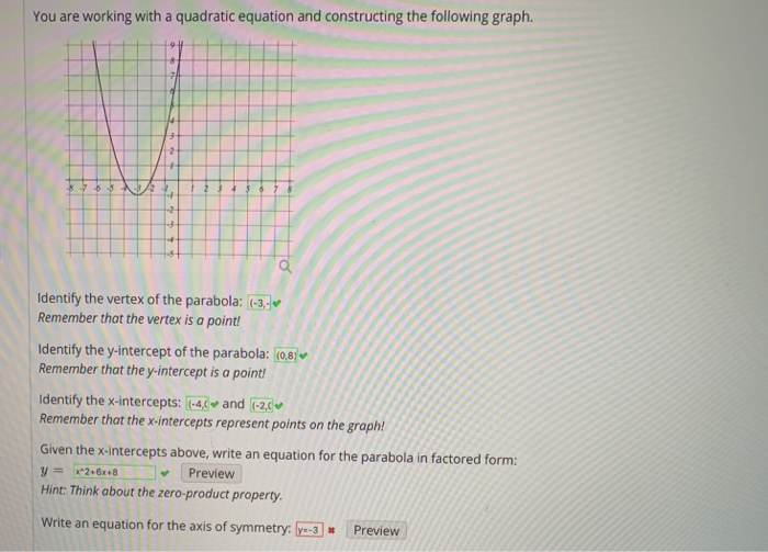 Equation Of Parabola 2 Points Tessshebaylo