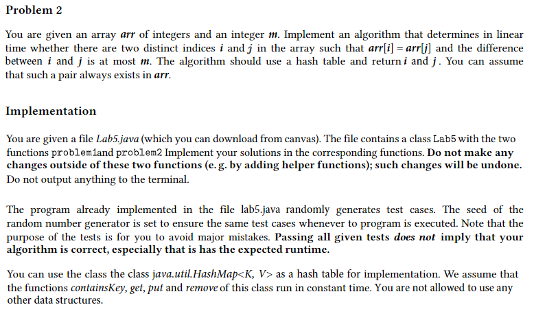 Solved In Java Please Implement In The Code Below And 