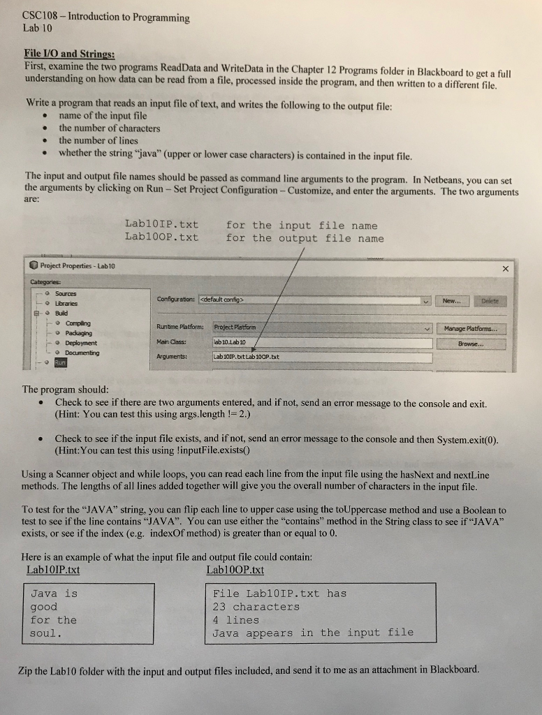 Solved First, examine the two programs ReadData and | Chegg.com