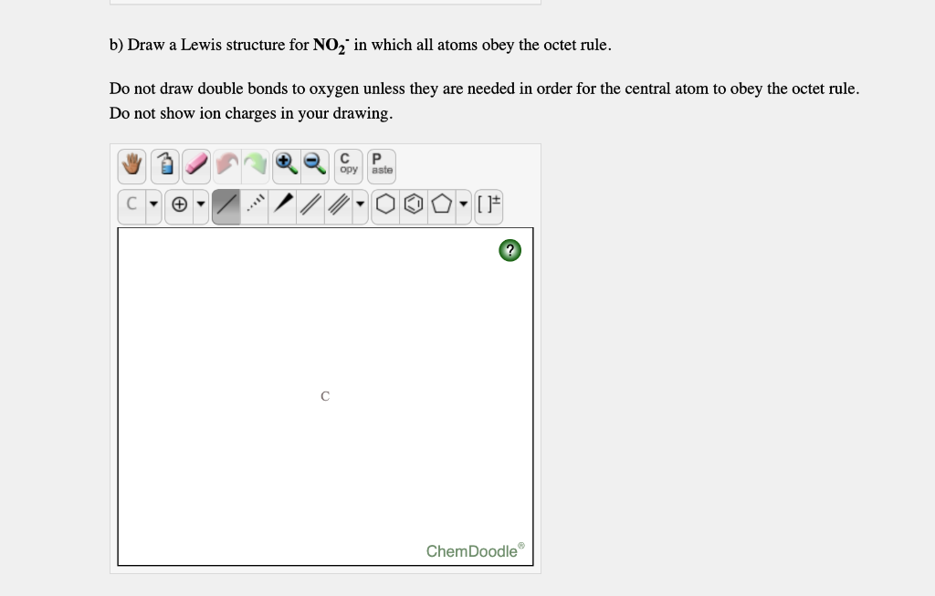 a) Draw a Lewis structure for NO2Cl in which all | Chegg.com