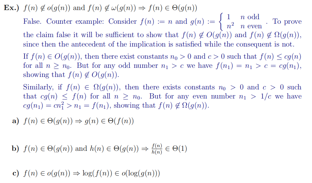 Prove or disprove each of the following statements. | Chegg.com