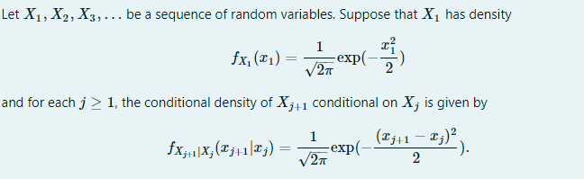 Solved Let X1, X2, X3,... be a sequence of random variables. | Chegg.com