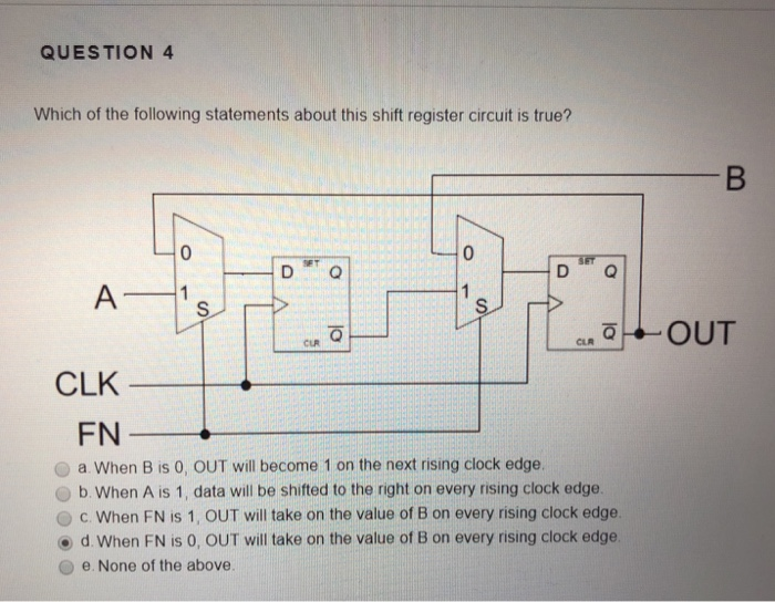 Solved QUESTION 4 Which of the following statements about | Chegg.com