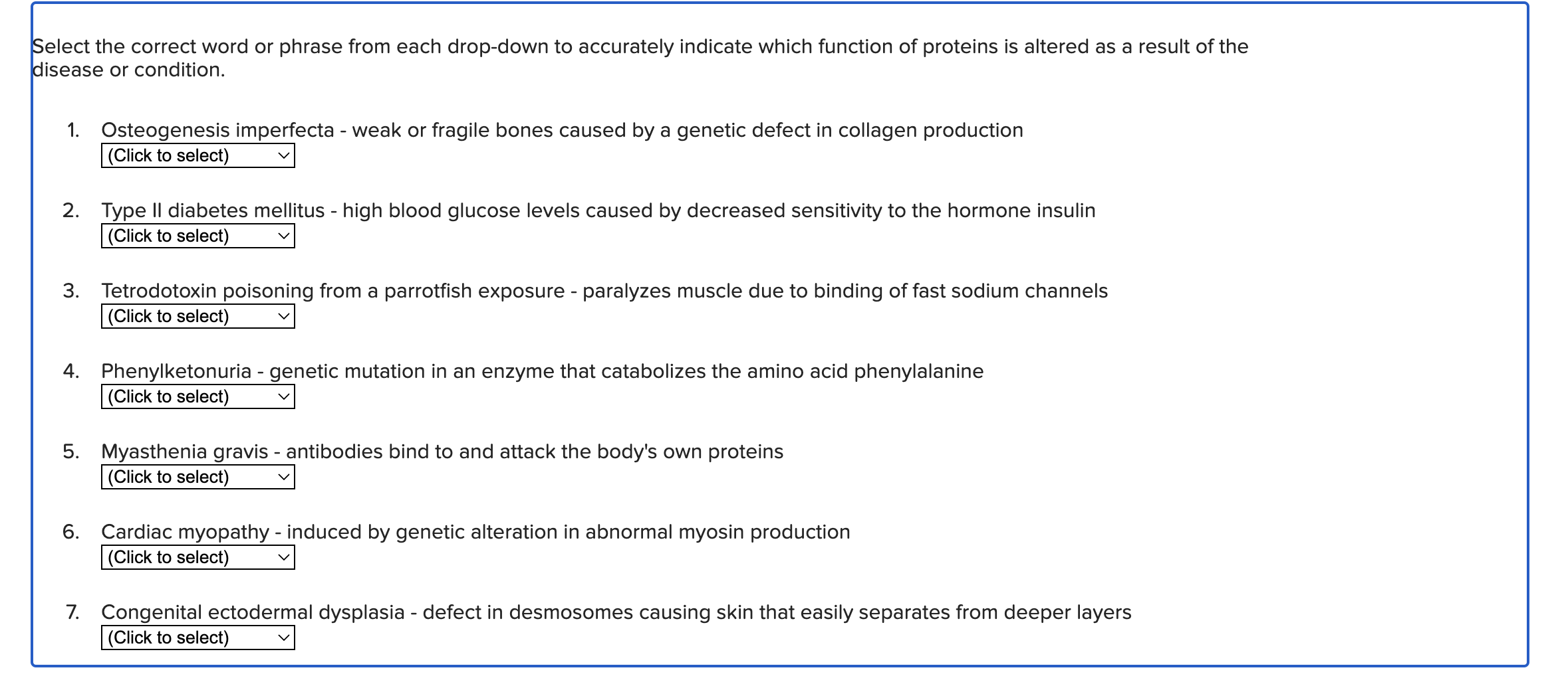 Solved Select the correct word or phrase from each drop-down | Chegg.com