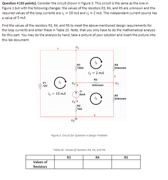 Solved Post-Lab Exercise (Design Problem): Apply Mesh | Chegg.com