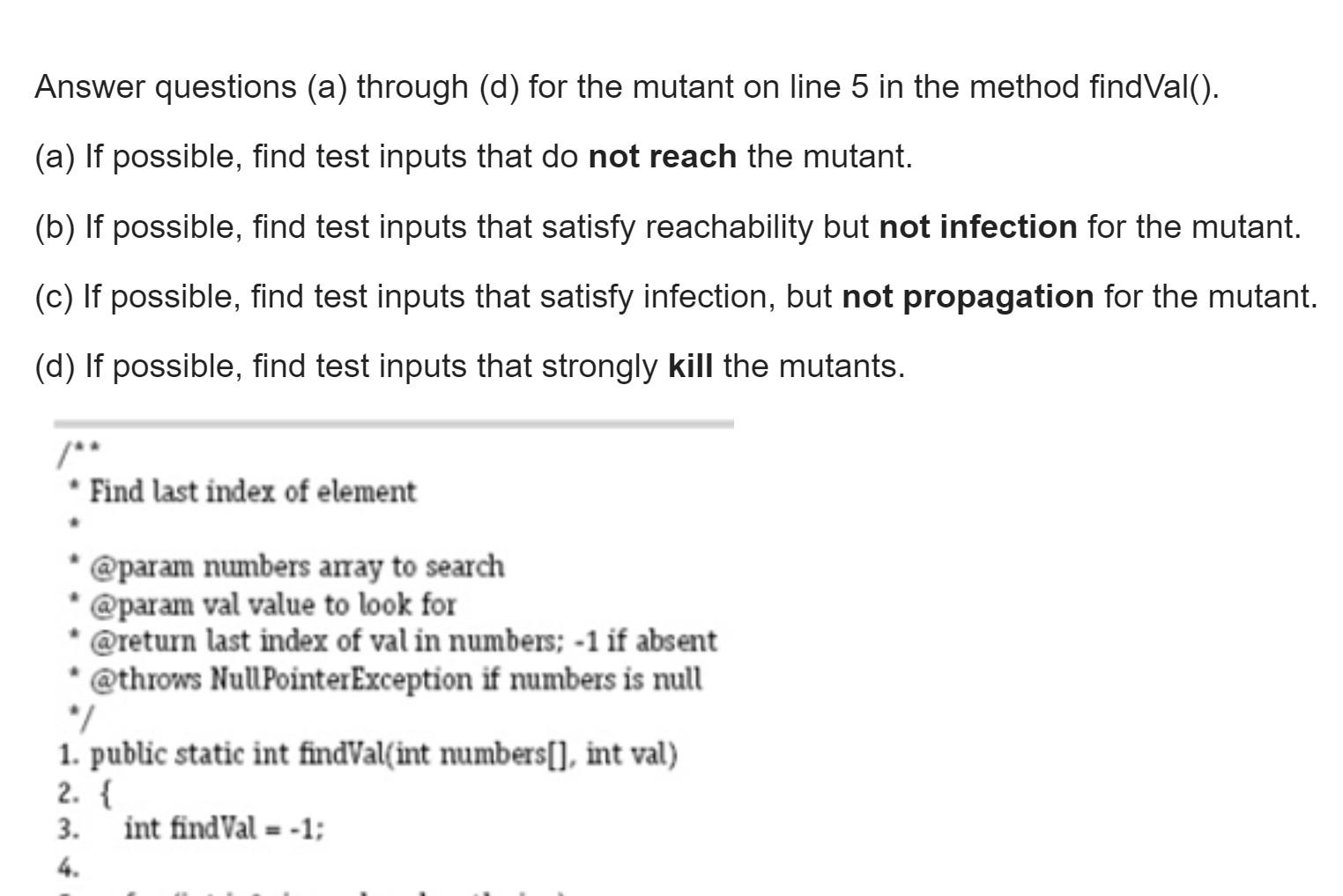 Answer questions (a) through (d) for the mutant on | Chegg.com