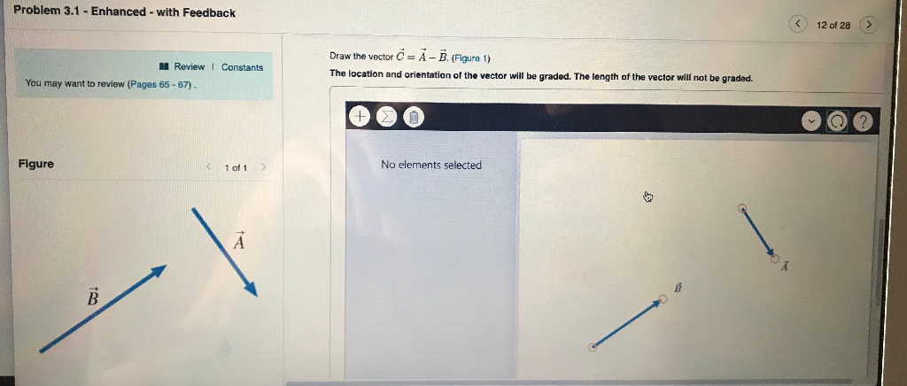 Solved: Draw The Vector C⃗ =A⃗ −B⃗ . (Figure 1) The Locati... | Chegg.com