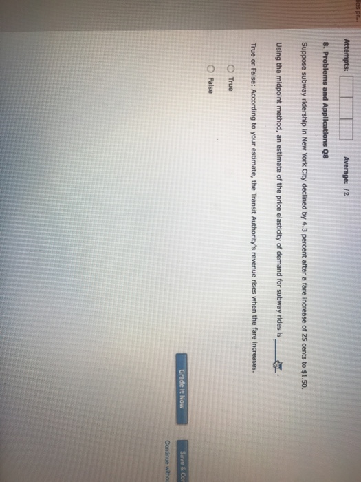 Solved 8. Problems and Applications Q8 Suppose subway | Chegg.com Solved 8. Problems and Applications Q8 Suppose subway | Chegg.com